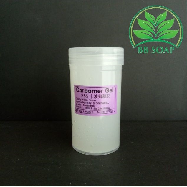 (Ready in melaka) Carbomer / Carbopol Gel 2% 卡波姆凝胶 (8008-2%)